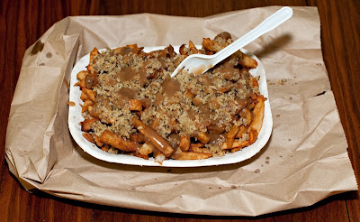 chips dressing and gravy: delicious.