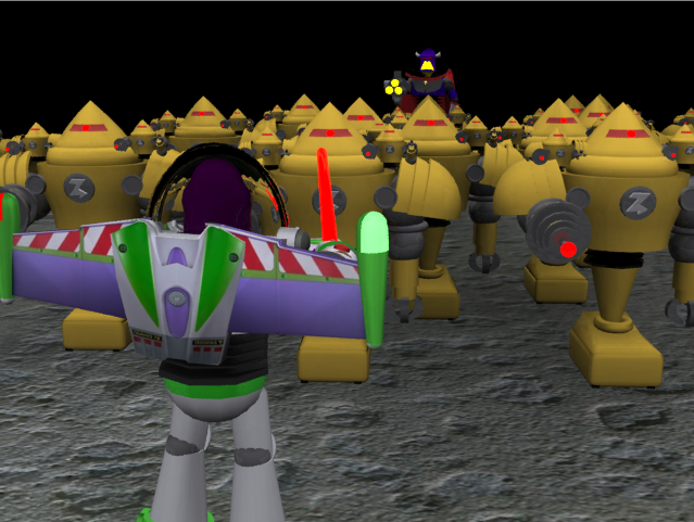 ani, Gabriel! אני גבריאל!: Robôs do Zurg