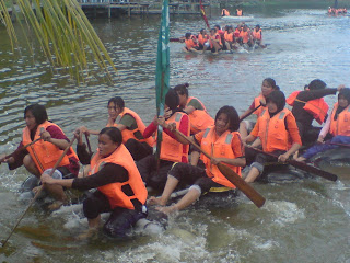 PLKN KEM JUNACO PARK: Aktiviti Air( Kayak-Rakit-Water confident)