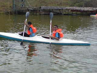 PLKN KEM JUNACO PARK: Aktiviti Air( Kayak-Rakit-Water confident)