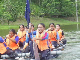 PLKN KEM JUNACO PARK: Aktiviti Air( Kayak-Rakit-Water confident)