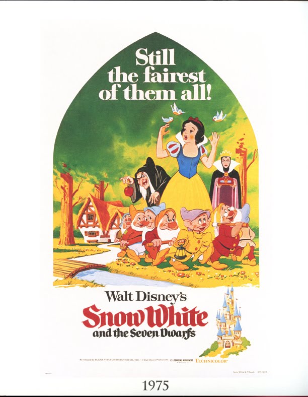 Filmic Light - Snow White Archive: 1994 Snow White Home Video - Lithographs