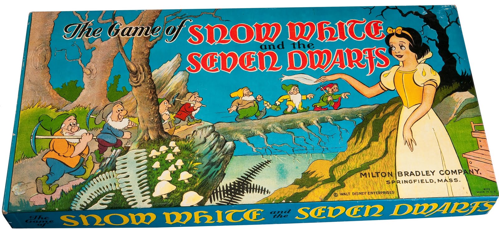 Filmic Light - Snow White Archive: 1938 Milton Bradley Snow White Board ...
