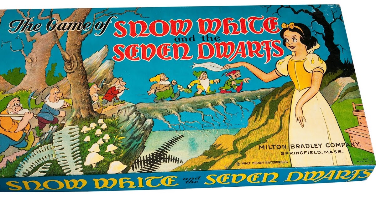 Filmic Light - Snow White Archive: 1938 Milton Bradley Snow White Board ...
