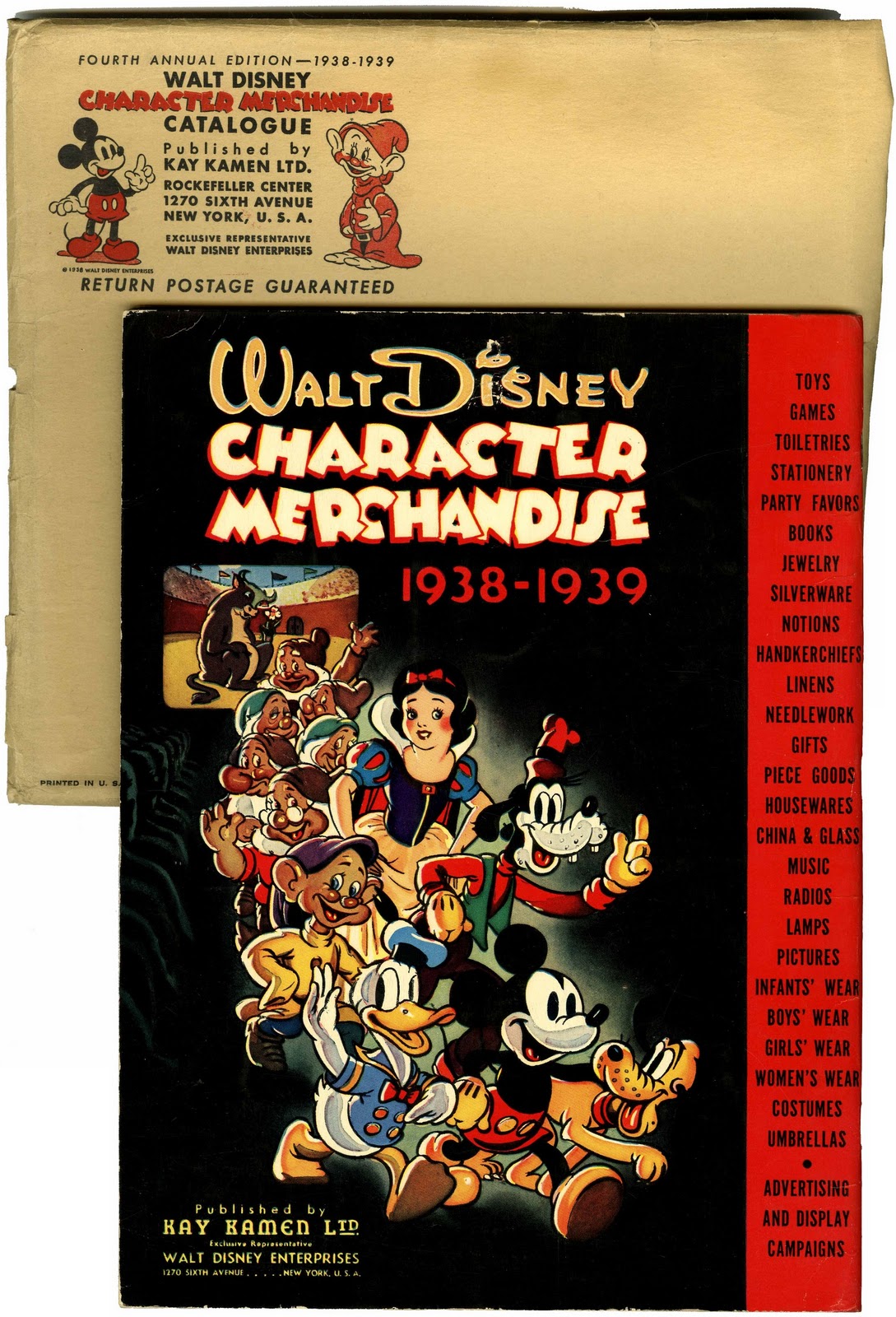 Filmic Light - Snow White Archive: Kay Kamen - The Growth of Disneyana