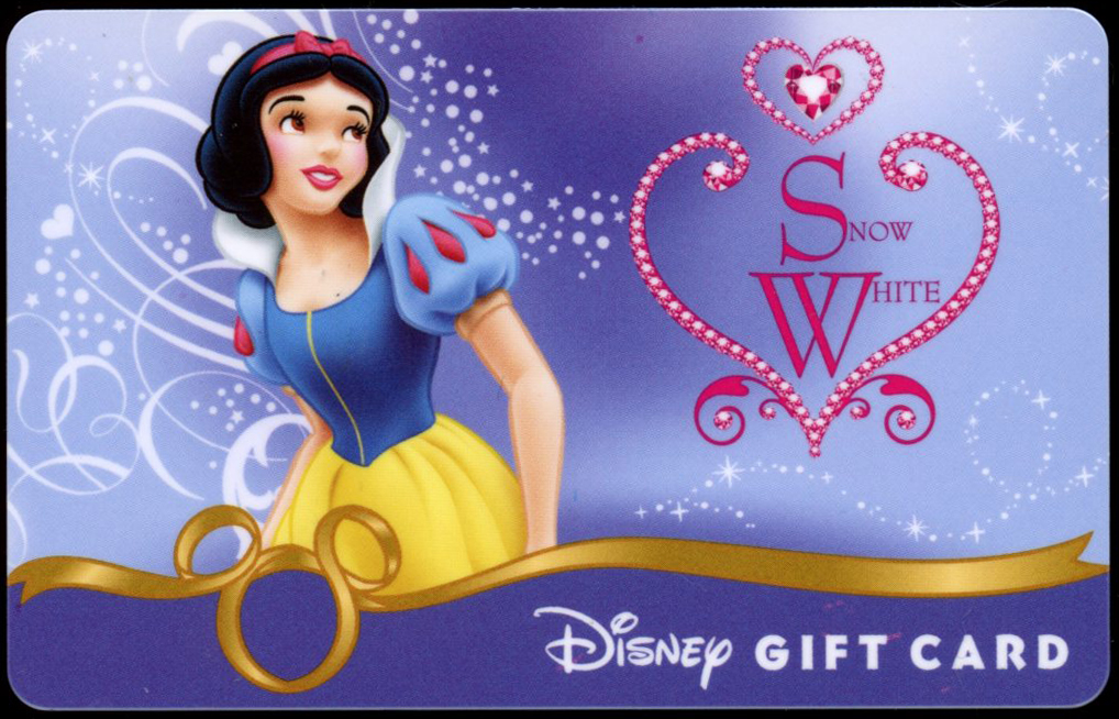 Filmic Light - Snow White Archive: Disney Gift Cards