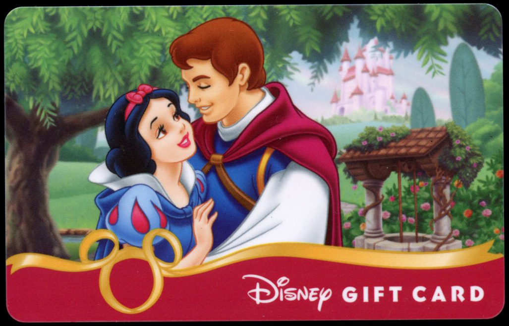 Filmic Light - Snow White Archive: Disney Gift Cards