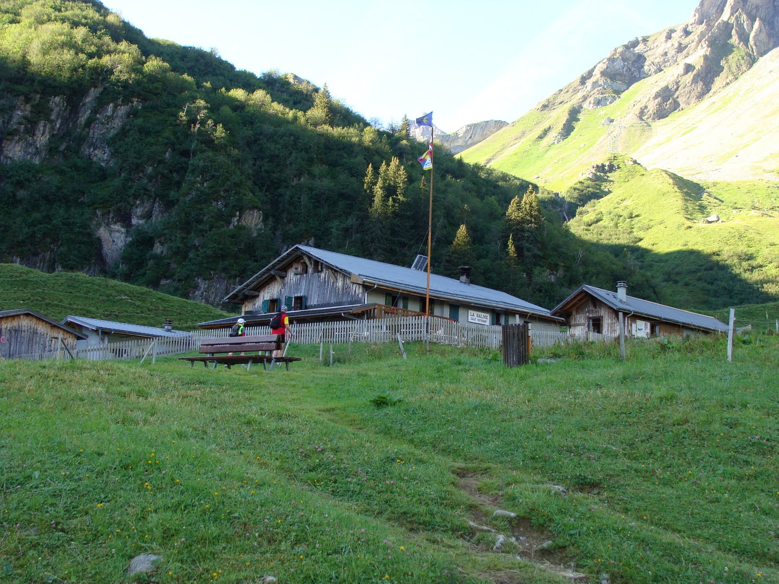 SofoKaos: 3ª ETAPA: CHALET DE NANT BORRANT- REFUGIO DE MOTTETS.