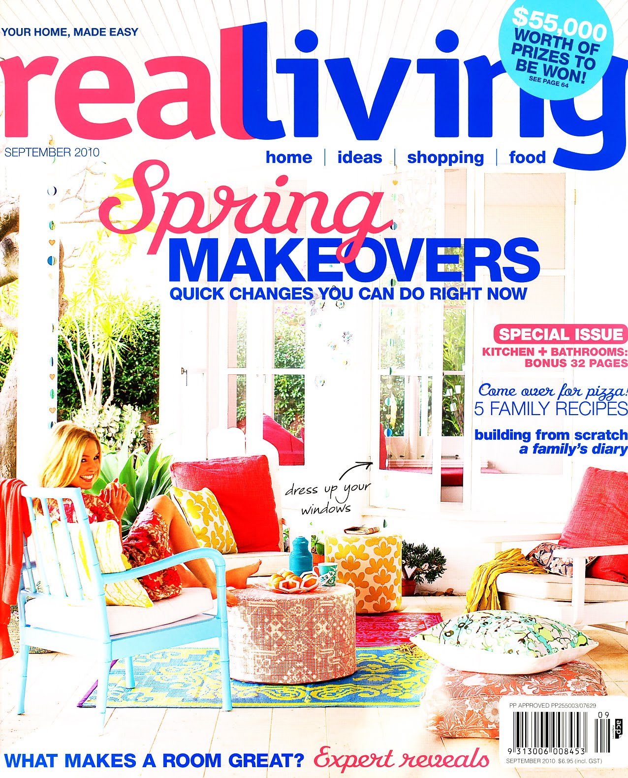 Ampersand Design: Magazine Sneaky Peek - Real Living Sep 2010 Issue 57