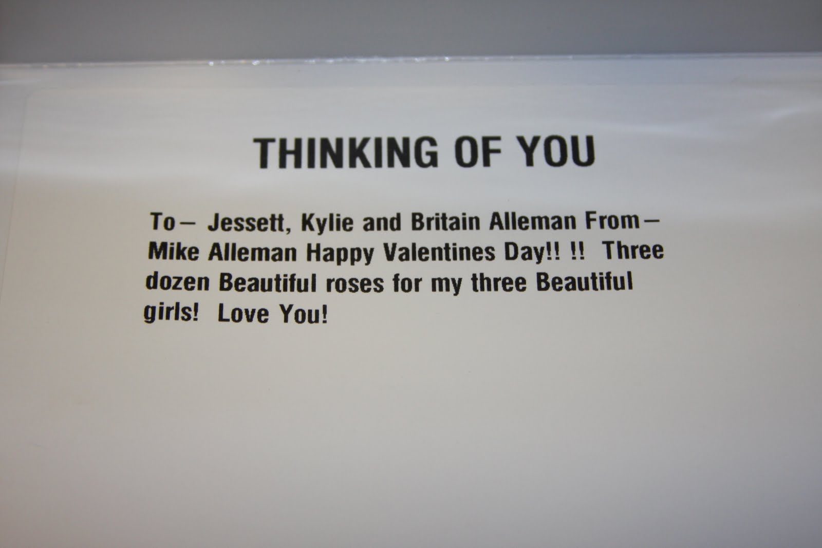 The Alleman Family