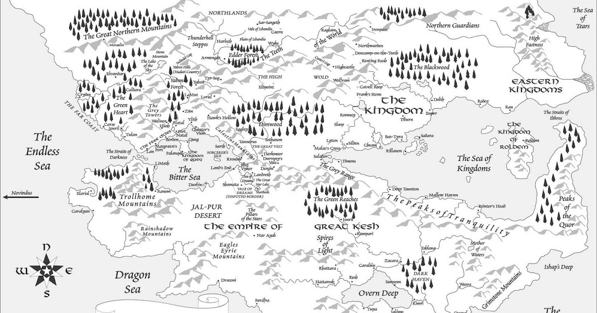 The Riftwar Cycle: Map of Midkemia