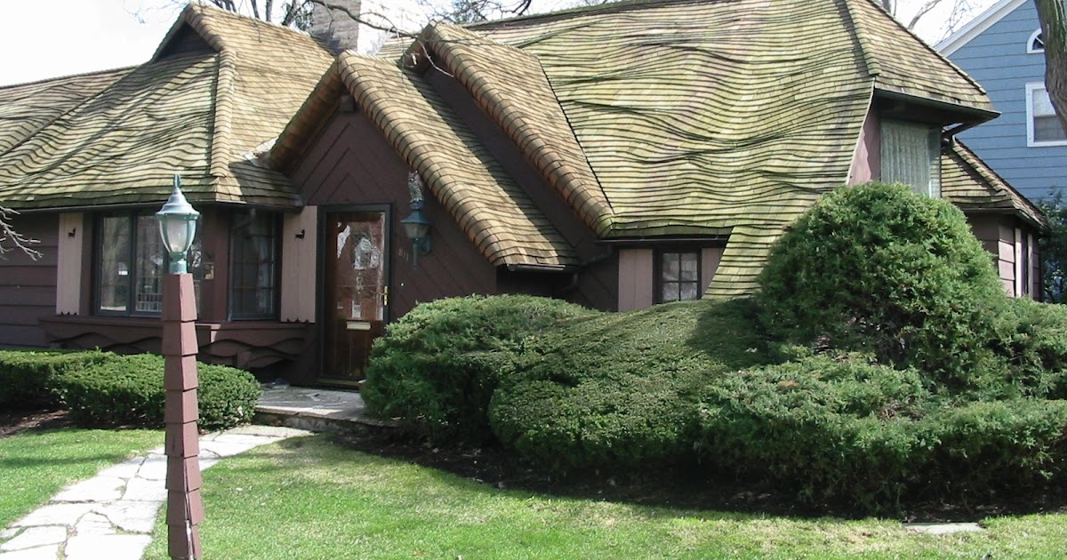 Marathon Pundit: Zook Roof house in Western Springs, Illinois