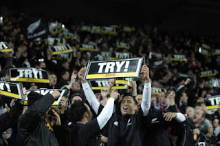All Blacks Crowd Chants RWC 2007