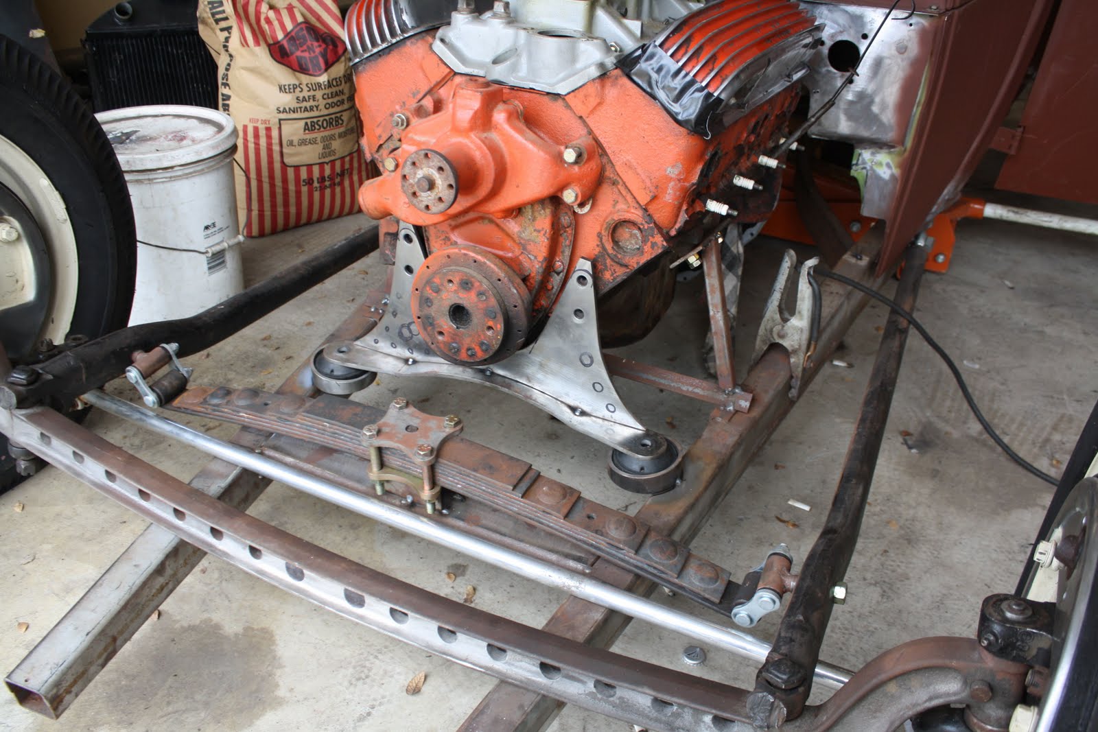 HouseOspeed's 1929 Ford Model A Roadster: FRAME UPDATE