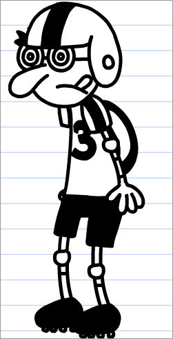Cristian in English: I´m Wimpy Kid