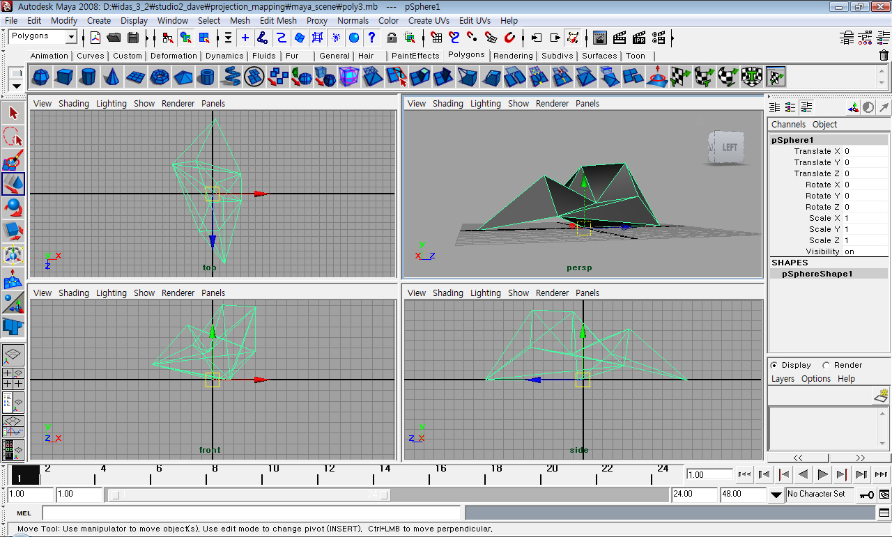 > koosi CG Studio: 3d polygon