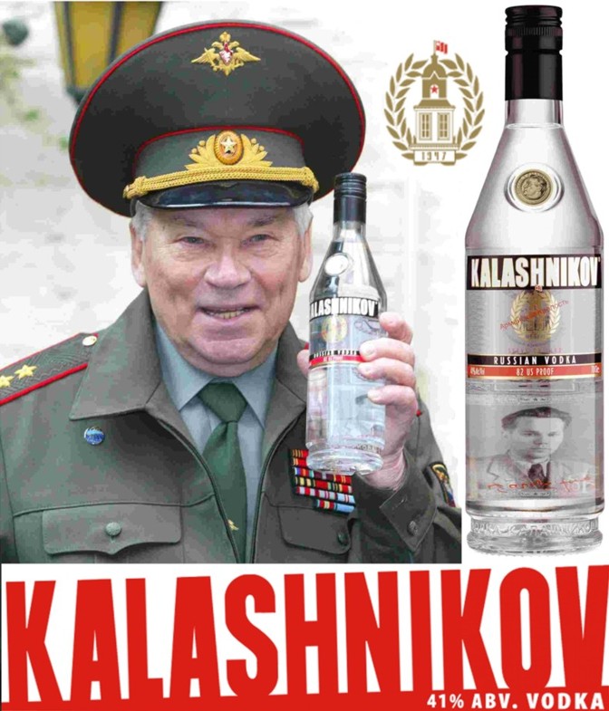 fotosnc: vodka kalashnikov