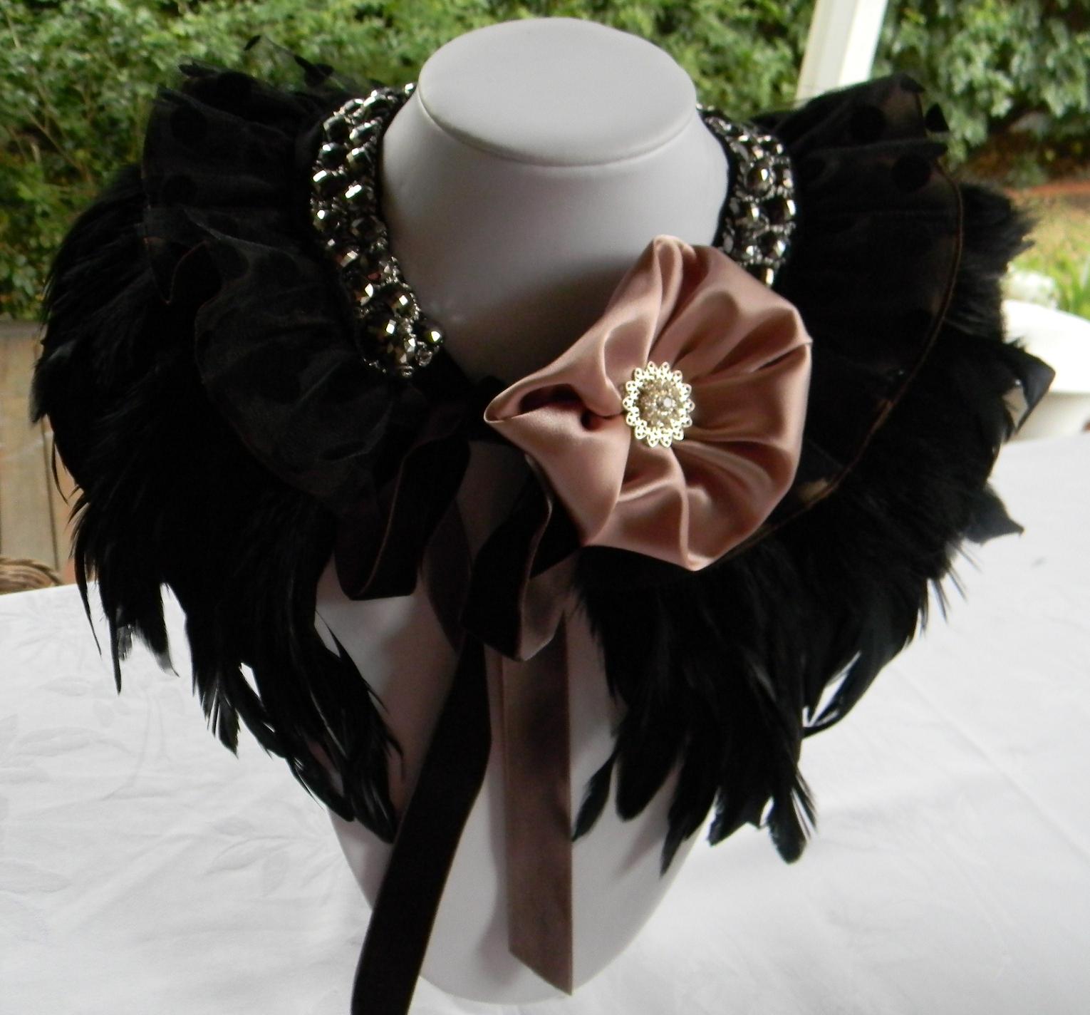 SoniaM Designs: Feather Capelets