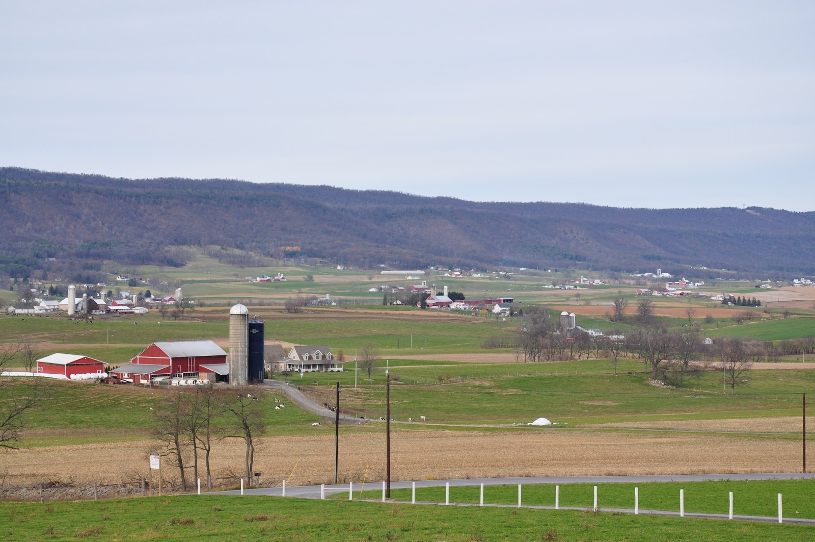 Photo Utah: Amish Farms in Big Valley, Pennsylvania