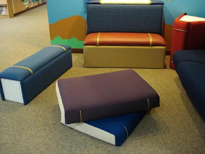 The Reading Corner: Setting up the reading corner