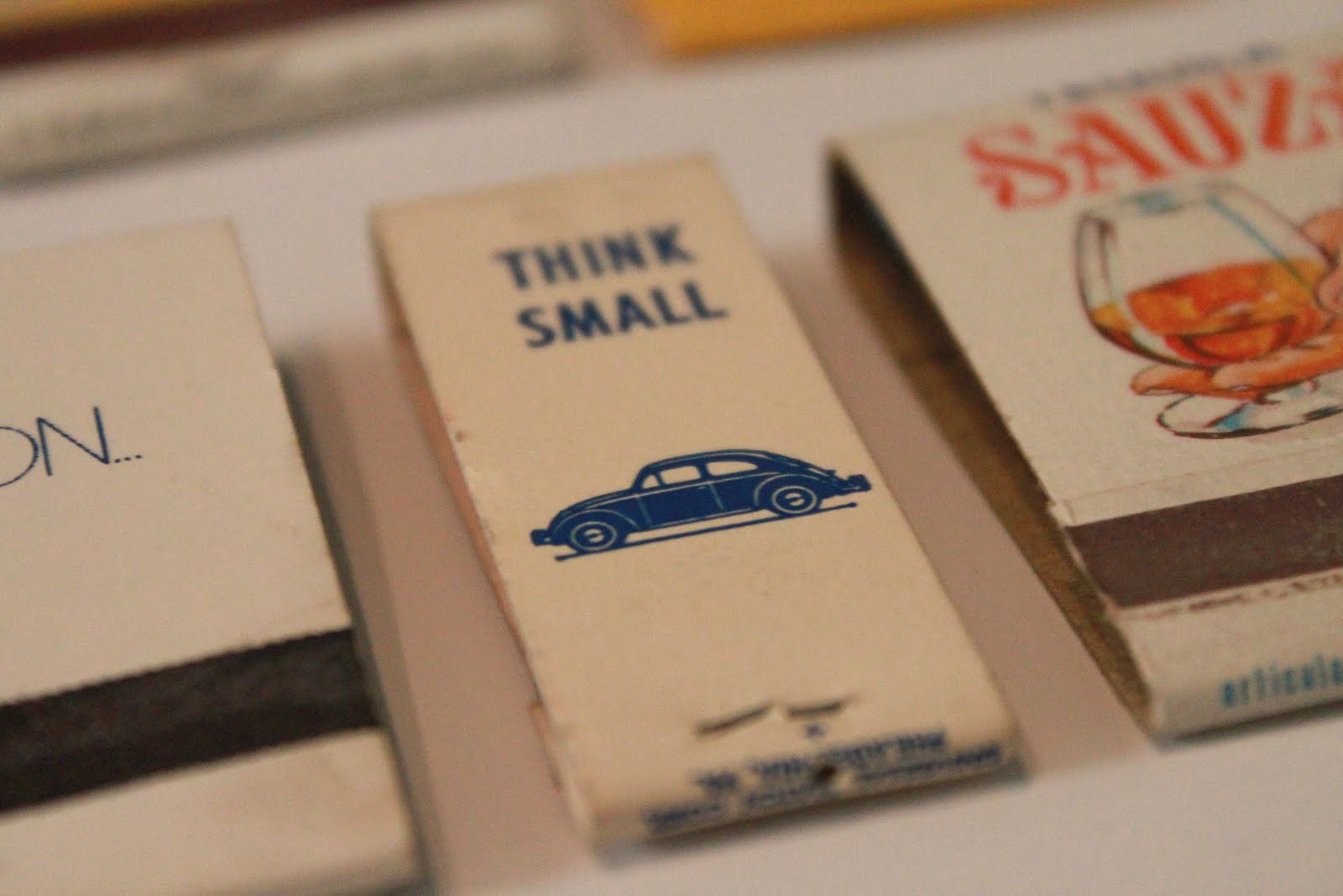 A Crafting We Will Go: Vintage Matchbook Wall Art
