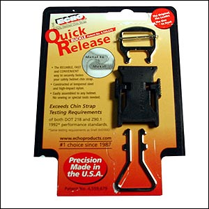 The Chrome Nun: Product Review - Echo Quick Release Helmet Buckle