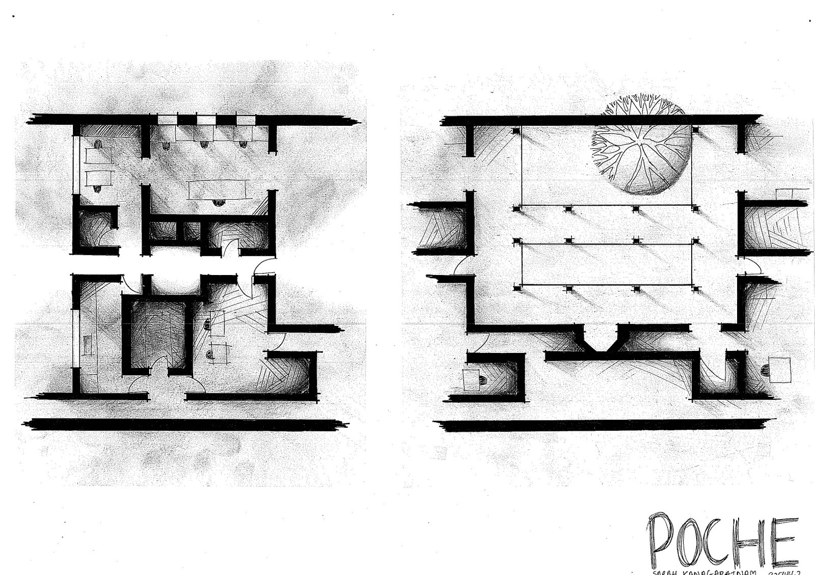 Sarah Kanagaratnam ARCH1201: Final Drawings