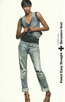 MAJOR MODEL WOMEN: Sessilee Lopez for Gap Campaign