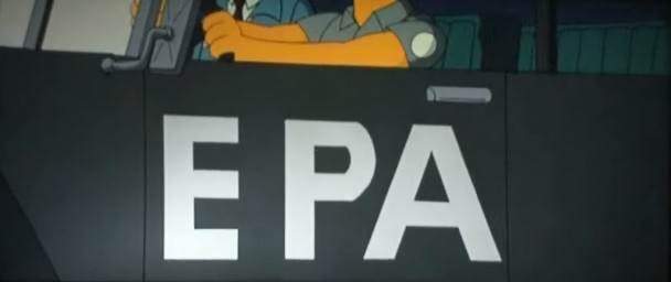 reciclaje electronico: Marge Simpson y la EPA