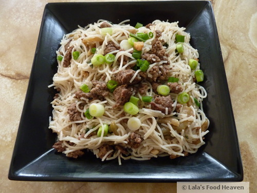 Lala’s Food Heaven: Stir-fried Beef Rice Noodles: