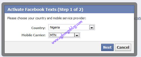 How To Activate Facebook Text Messages: Update FB With Text Messages ...