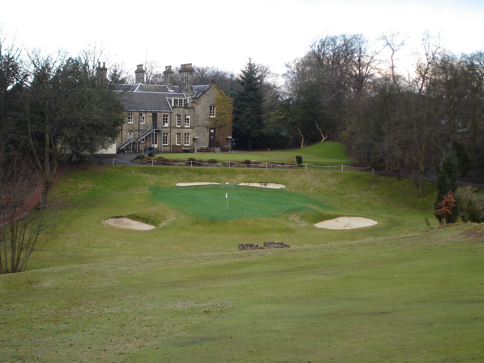 Scottish golf courses - all of them: Easter Moffat GC - Course no 370