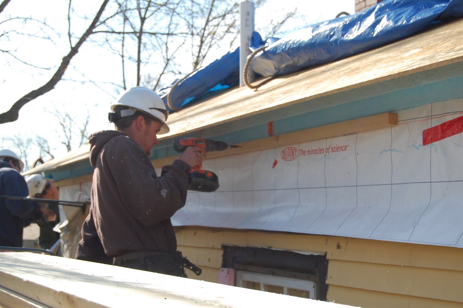 335 Maplewood Ave Renovation: Roof overhand sub-assembly