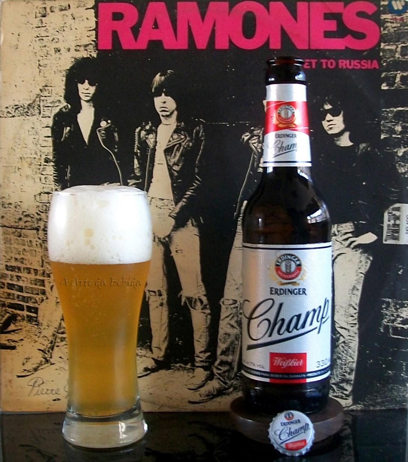 A Arte da Bebida: Erdinger Champ - Cerveja para a balada!