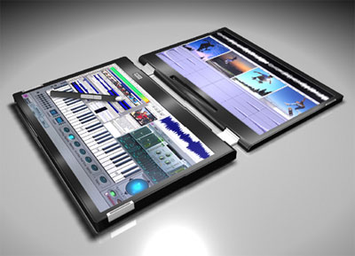 enJoy tHe LiFe ^_^: Canova Dual Touch Screen Laptop