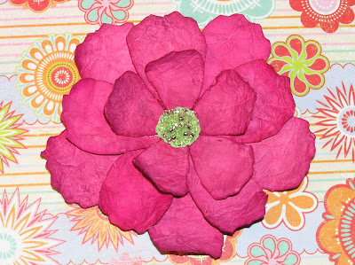 Mel Stampz: Handmade Paper Blooms Tutorial