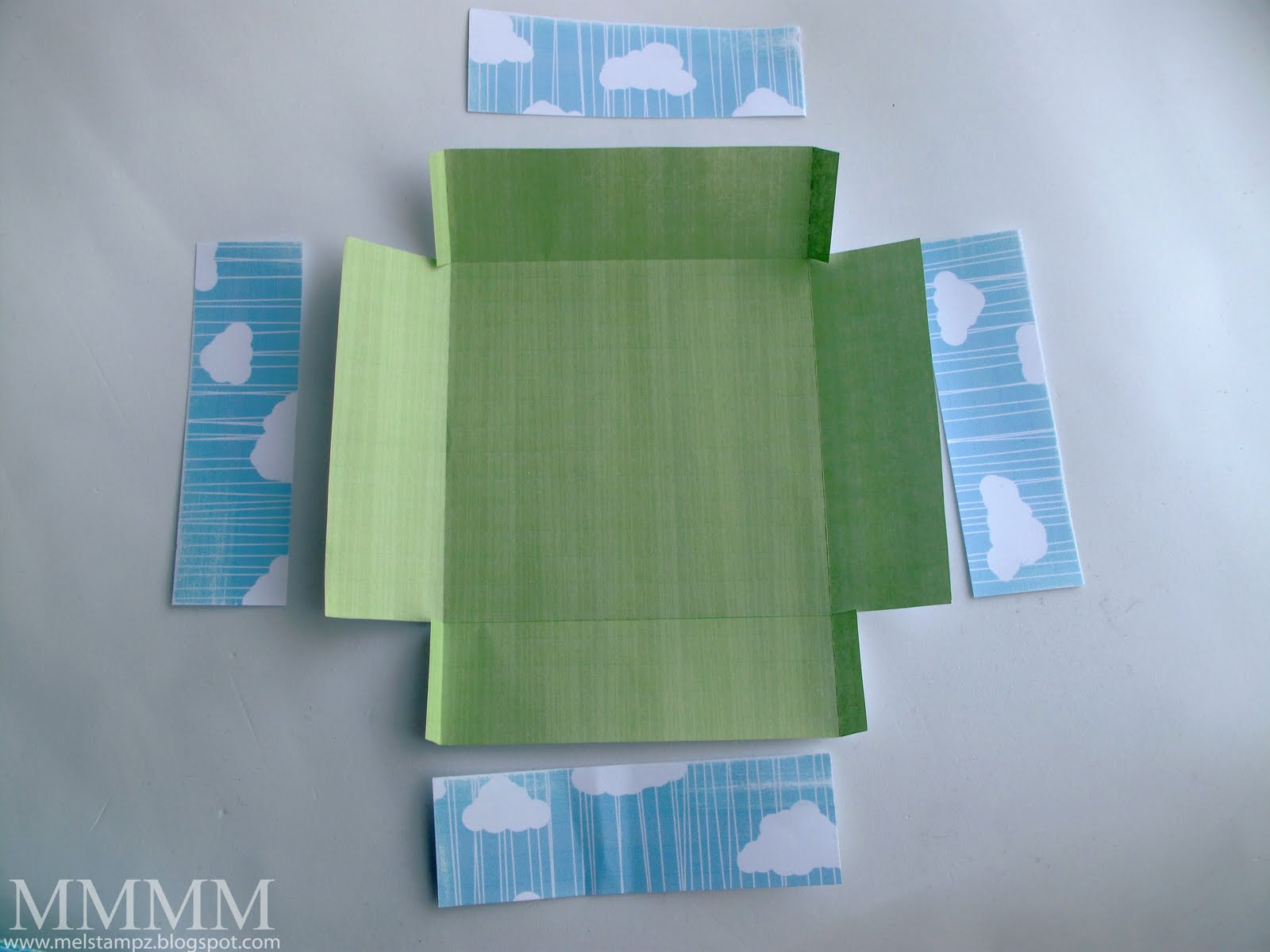 Mel Stampz: New MFT Set & Templates--- Sheltering Tree 4.5" box