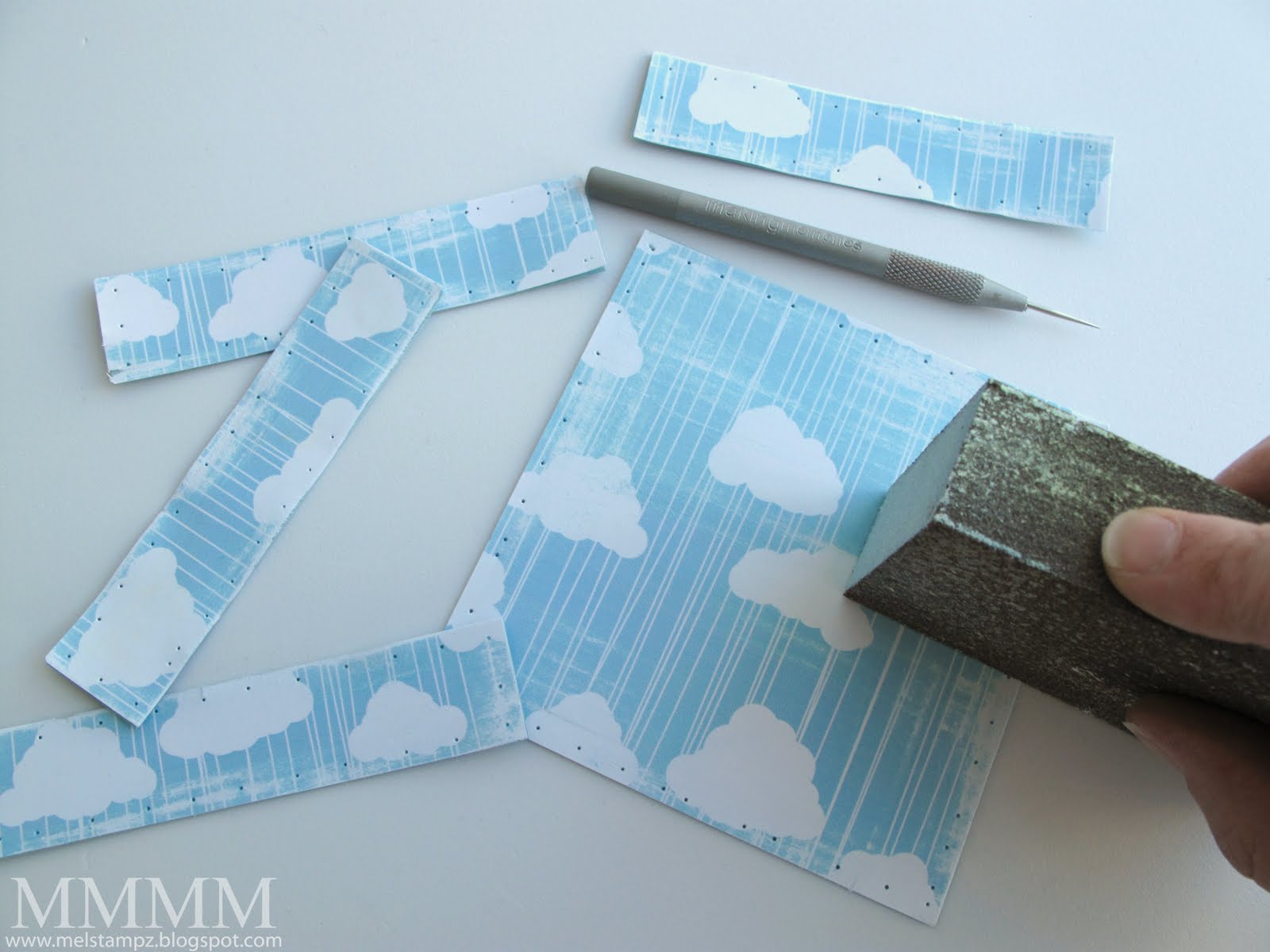 Mel Stampz: New MFT Set & Templates--- Sheltering Tree 4.5" box