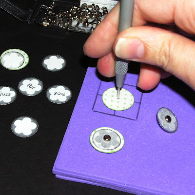 Mel Stampz: FAUX GRID Technique (sans scorepal) & Paper Piercing Trix