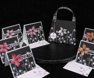 Mel Stampz: Being Inspired by Beate, Beth, & Sharon (3x3 note-card purse)
