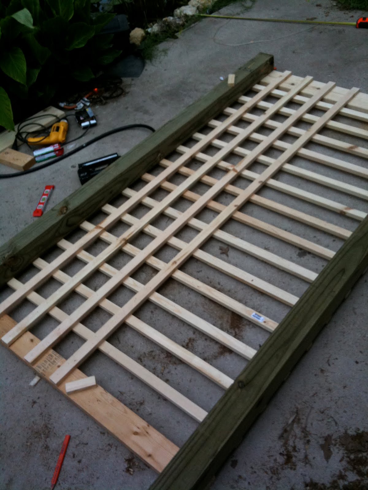 DIY: Embracing the idea "How Hard Can It Be?": Handmade Trellis ...