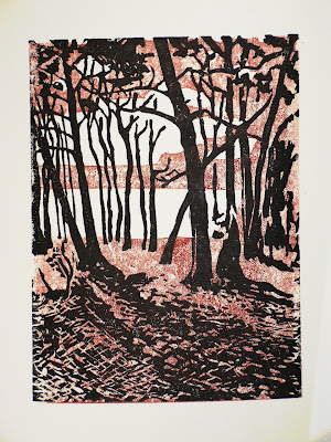 Daily Artwork Gallery: Lino cut, autumn, fall