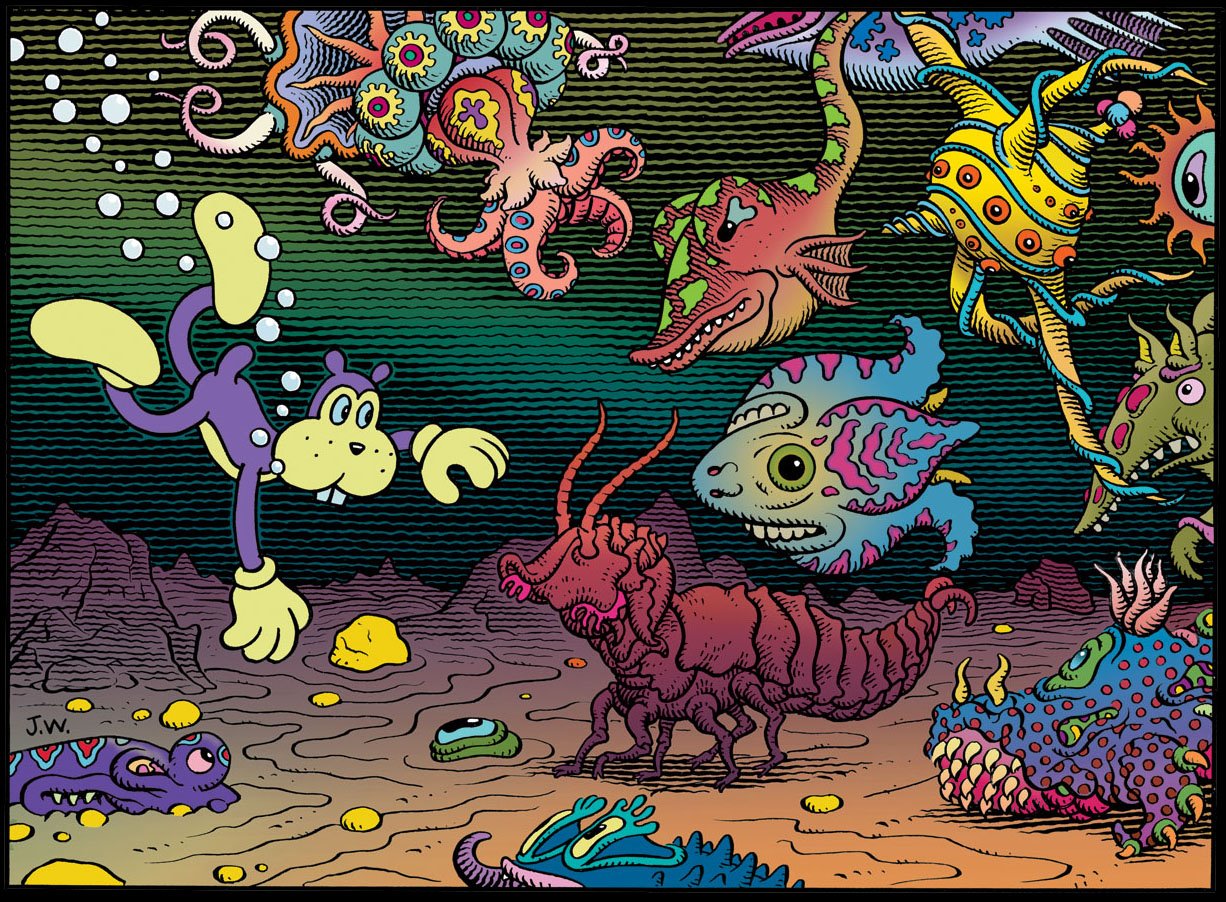 My interview with Jim Woodring – Øyvind Holen