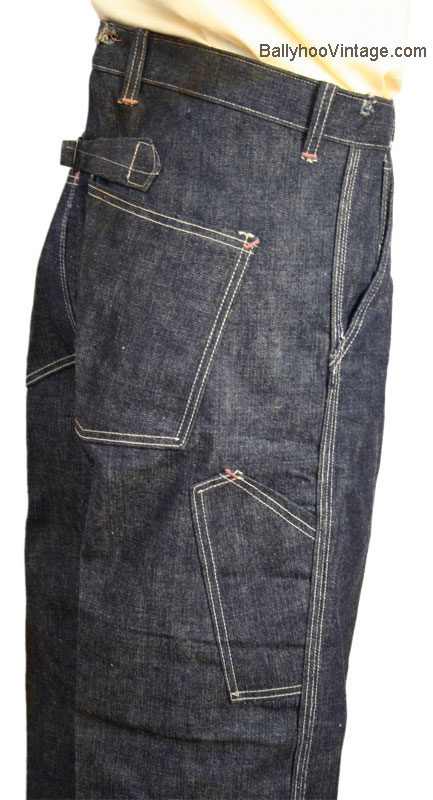 Ballyhoo Vintage News: Vintage 1920s Blue Jeans Find!