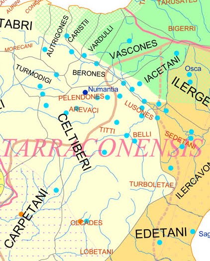 Numancia: SITUACIÓN GEOGRÁFICA