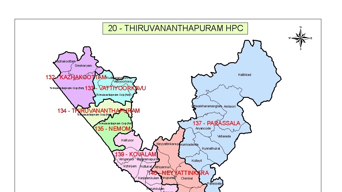 Youth Center Trivandrum: tvm map