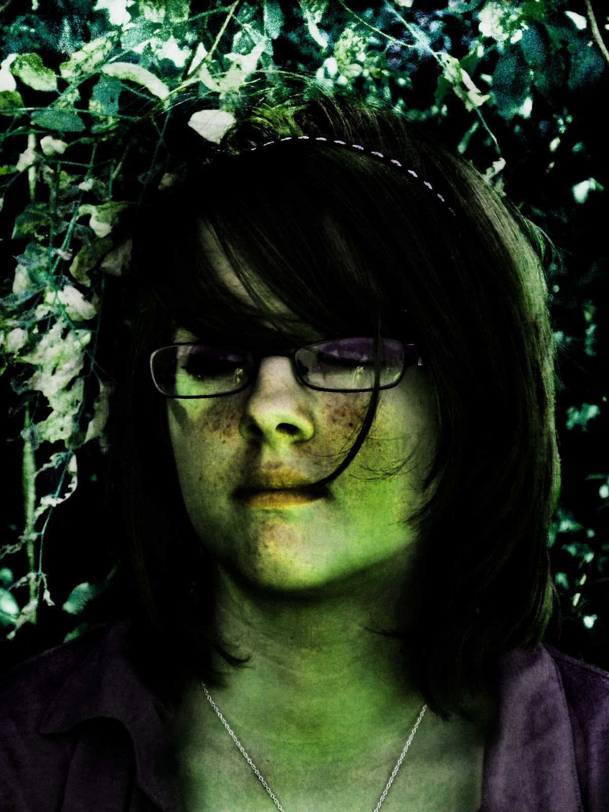 Digital imaging: Spooky Face