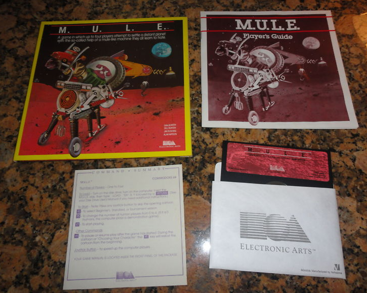 Retro Treasures: M.U.L.E. (Commodore 64)
