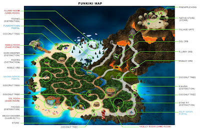UFunk News Bring you Ub Funkeys Tips and secrets: Maps of Six Zones