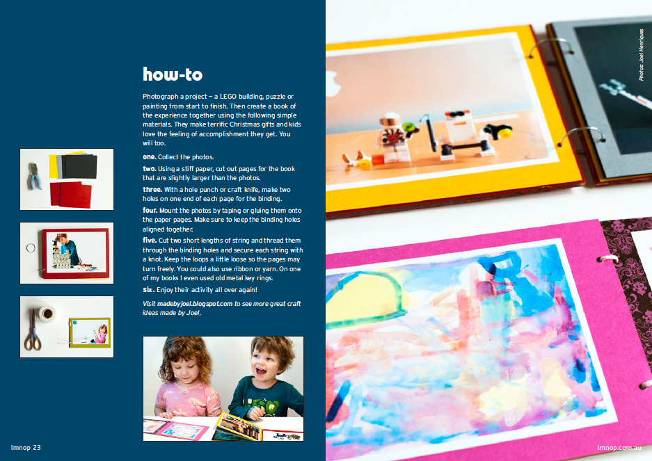 delightful: diy activity albums